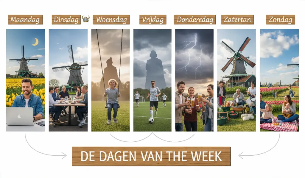 Learn The The Dutch days of the week with Tobian Language School
