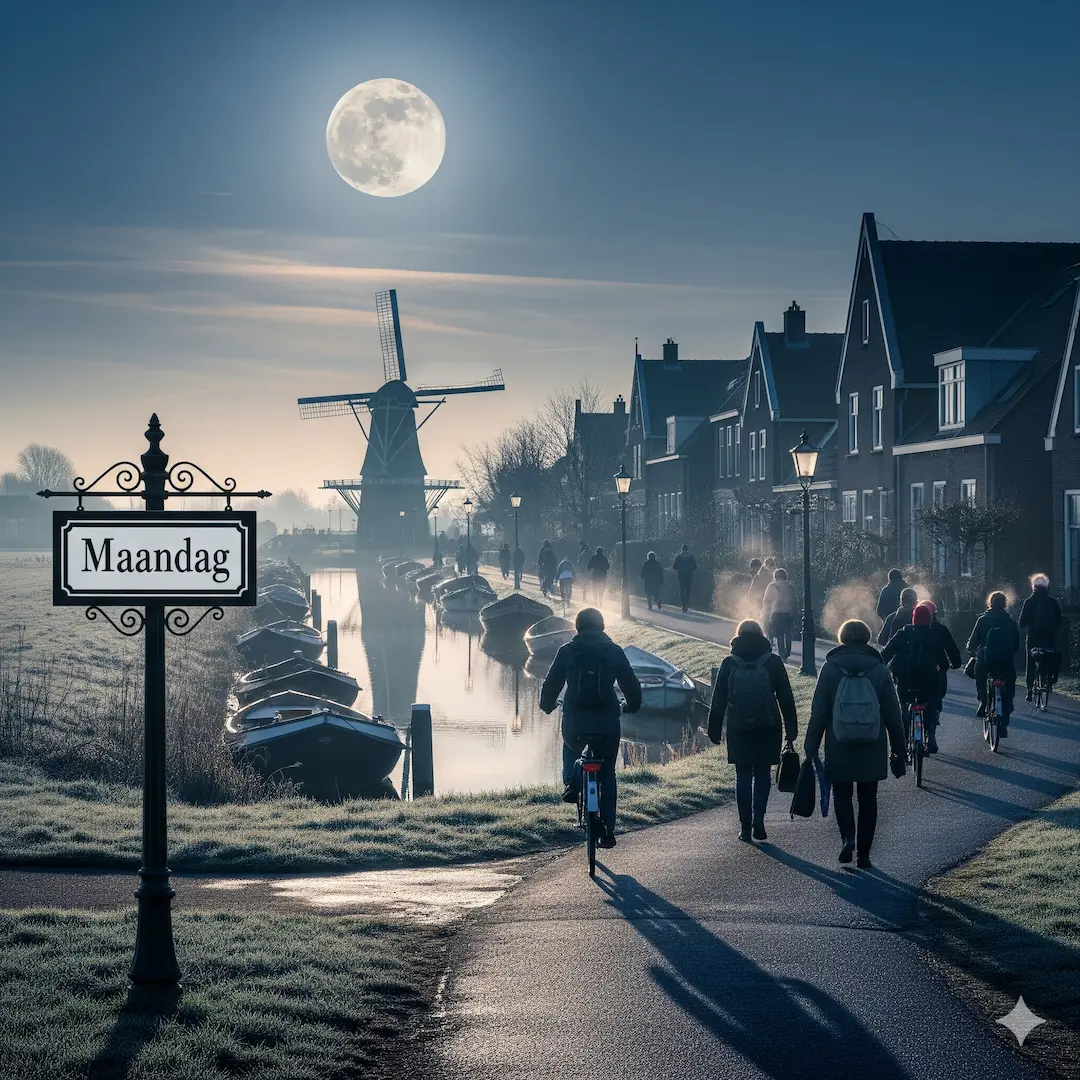 Learn The The Dutch days of the week with Tobian Language School